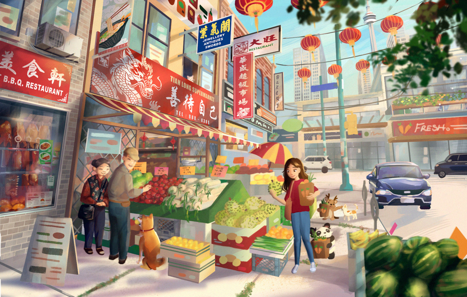 Amy Qi – OCAD U Illustration